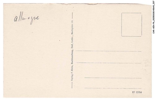 Car AENP6 0262 Germany - Duss - Salinenplatz | eBay