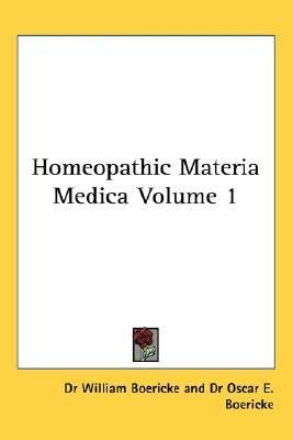 Homeopathic Materia Medica by William Boericke (2004, Hardcover) for ...