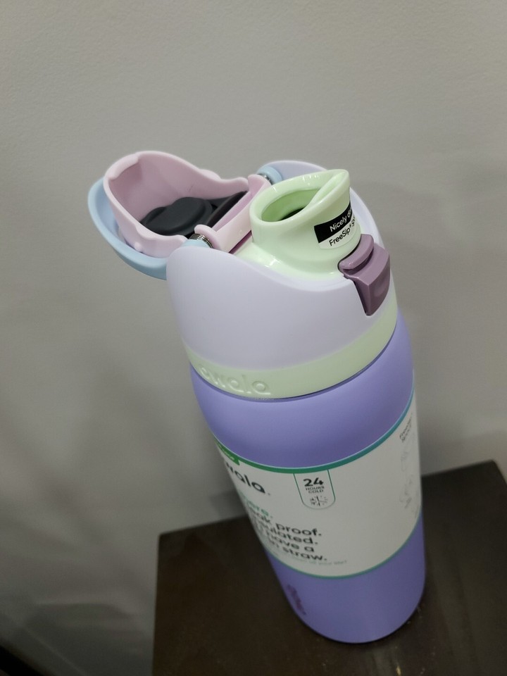 Owala FreeSip Stainless Steel Bottle / 32oz / Color: Lotsa Lilac *read ...