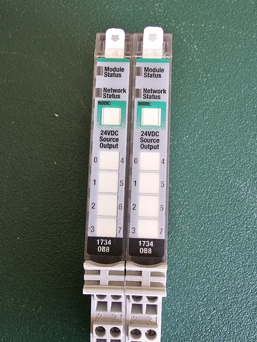 1pc Allen-Bradley 1734-OB8 SER C POINT I/O 8 Point Digital Output ...