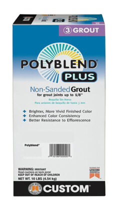 Custom Building Products PolyBlend Plus Non-Sanded Grout 10 lbs | eBay
