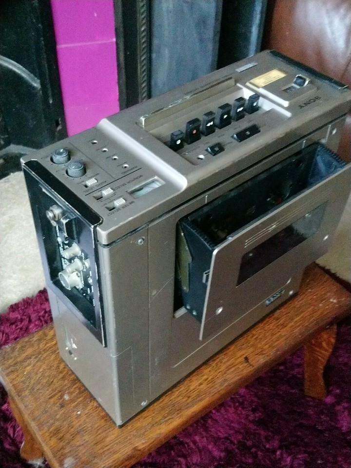 Vintage SONY U-matic VO-4800PS VideoCassette Recorder portable Rare ...