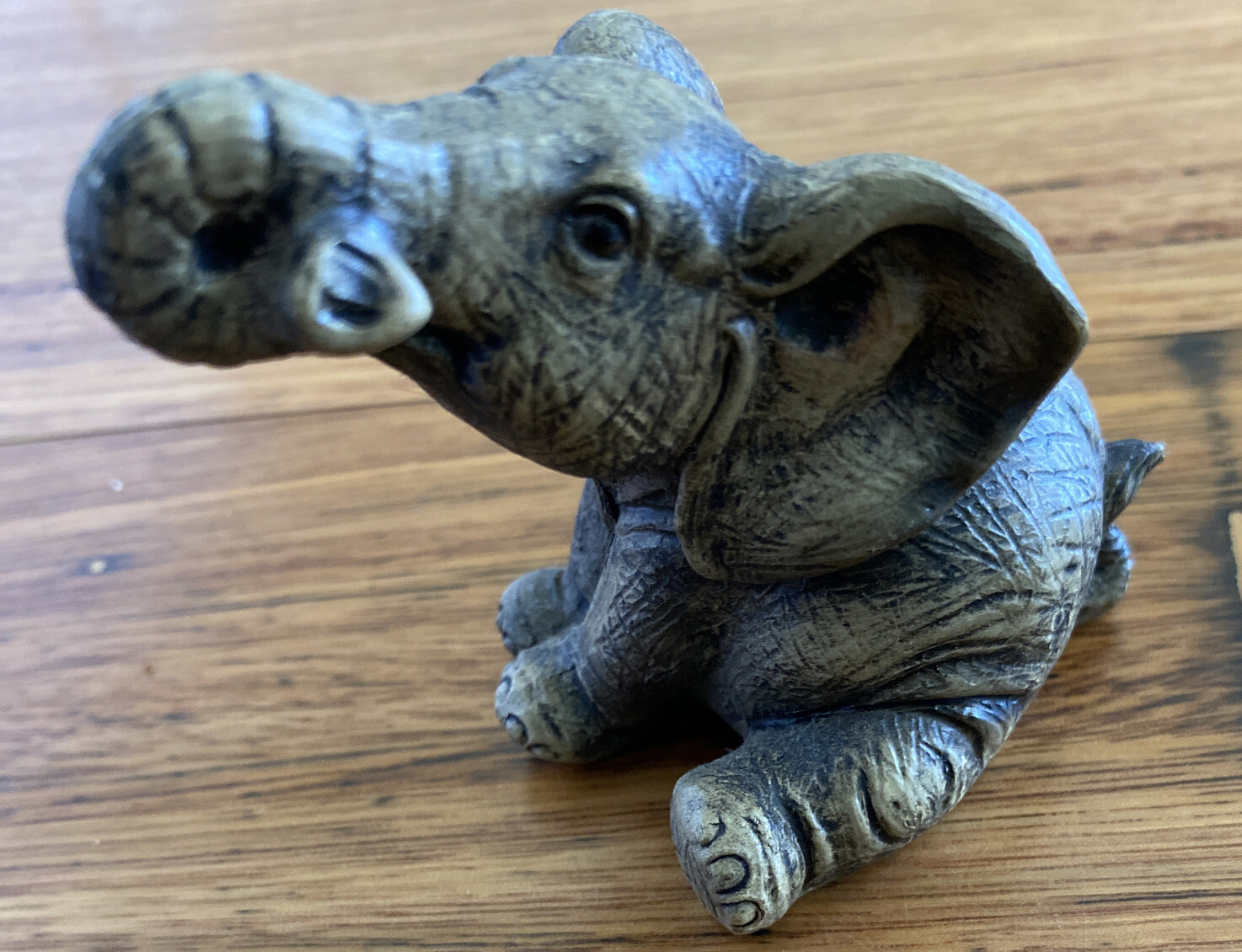 Cute Little Elephant Ornament Home Decor Zoo Animal C | eBay Australia