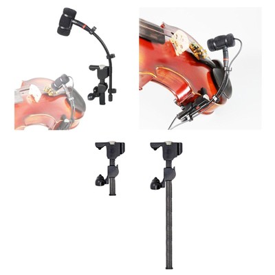 Instrument Microphone Mount Violin & Mandolin Microphone Clip ...