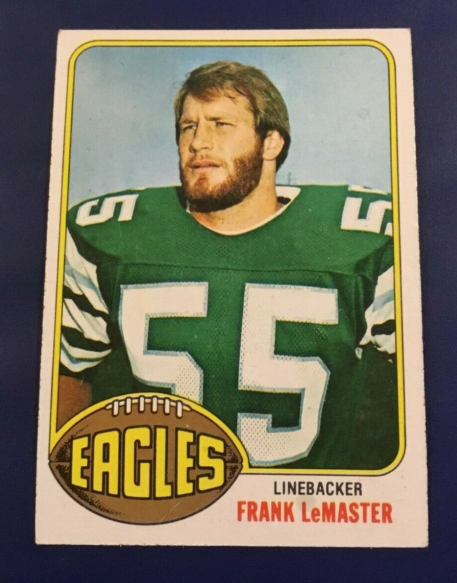 1976 Topps # 279 FRANK LEMASTER Philadelphia Eagles EXT Nice ! | eBay