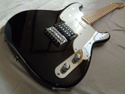 2004 Fender Squier vintage modified 51 stratocaster-telecaster guitar ...