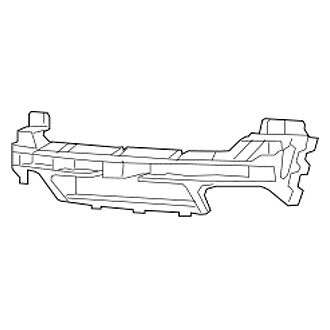 For Jeep Liberty 2008-2012 Jeep 57010120AC Front Bumper Impact Absorber ...