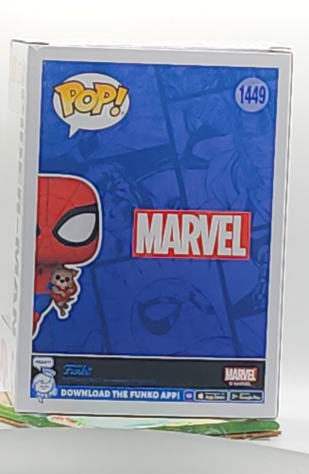 Funko Pop! Spider-Man w/ Sandwich The Dog #1449 | eBay