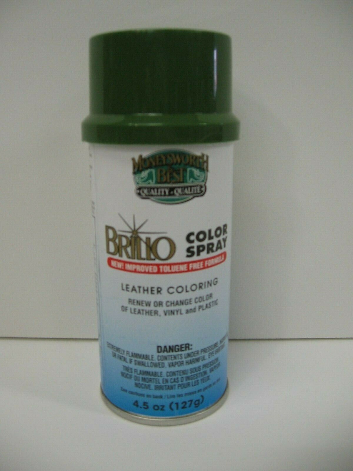 M&B BRILLO Shoe Color Spray Leather Paint Leather & Vinyl Coloring - 4. ...