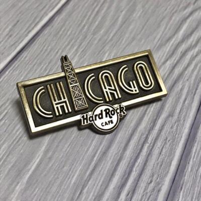 Chicago core destination Hard Rock Cafe Pin | eBay