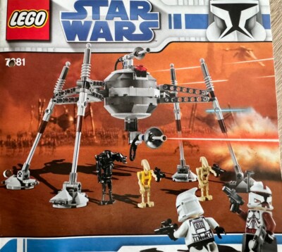 Lego Star Wars 7681 Separatist Spider Droid Limited Edition Complet ...