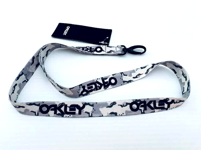 OAKLEY NWT B1B Crazy Wanderlust Lanyard Key Chain ID Document Holder ...