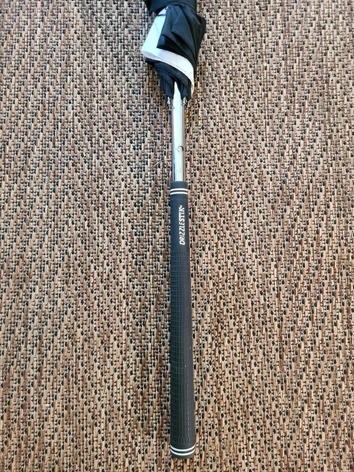 Drizzle Stik Golf Bag Umbrella Club Course Rain Cover Drizzle Stick ...