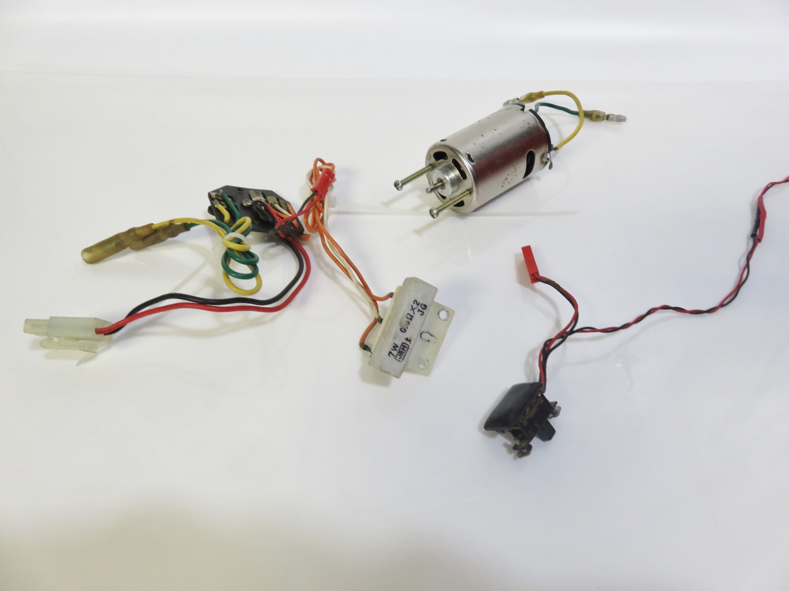 Tamiya Falcon Motor, Speed Control, Resistor, On Off Switch OEM Bolts ...