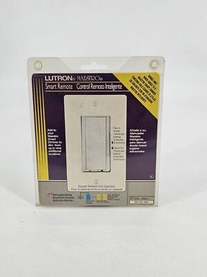 Lutron Smart Maestro Smart Remote Control Dimmer MA-RH-WH White NOS ...