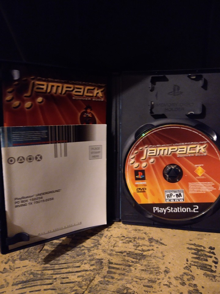 PlayStation Underground Jampack: Summer 2002 PlayStation 2 PS2 demo ...