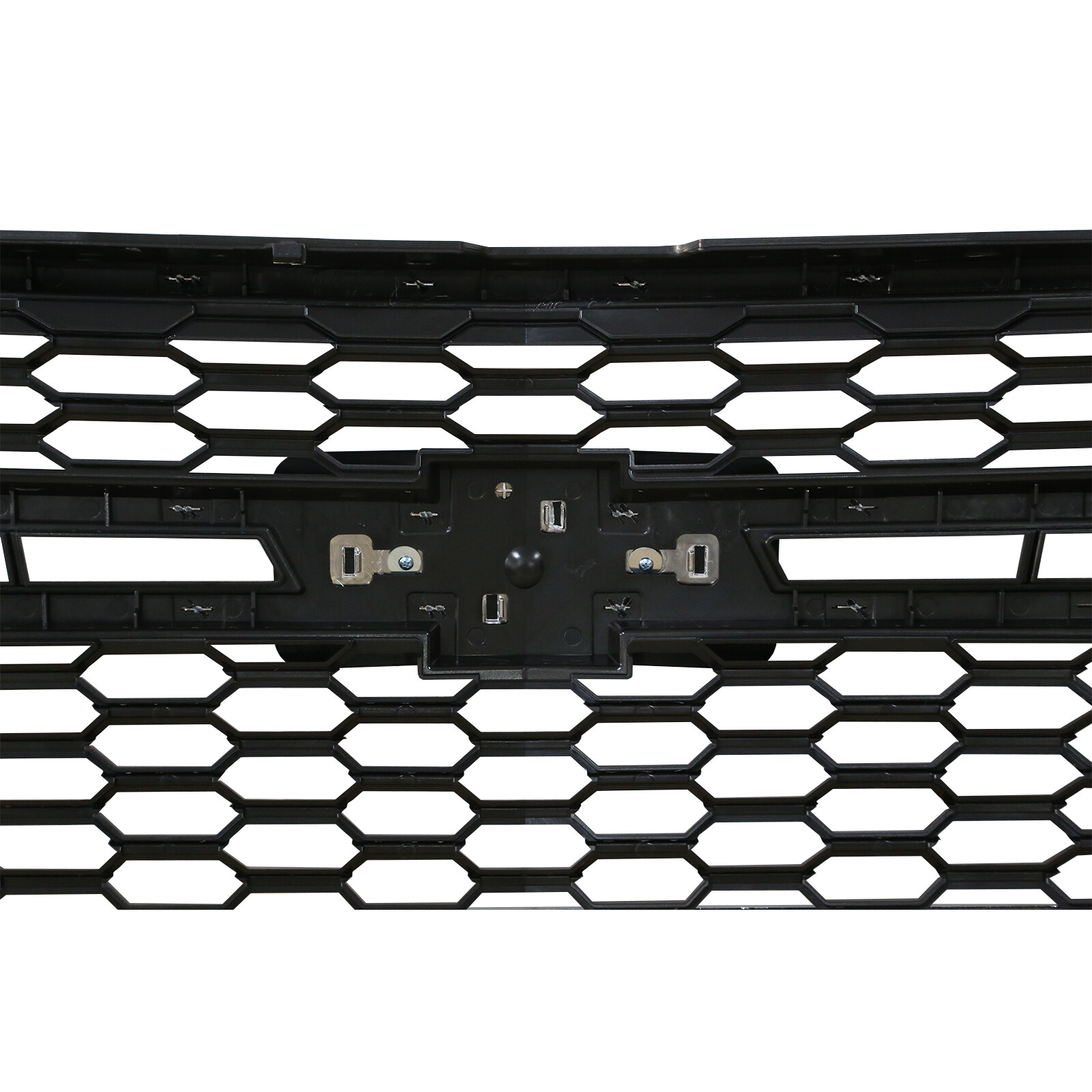 For 2015-2020 Chevrolet Tahoe Suburban Front Upper Grille Chrome&Black ...