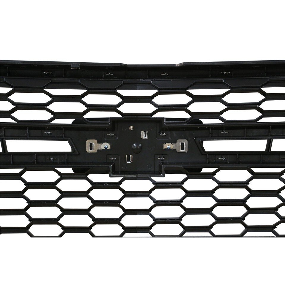 For 2015-2020 Chevrolet Tahoe Suburban Front Upper Grille Chrome&Black ...