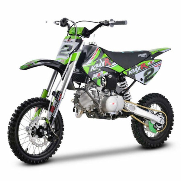 160cc Dirt Bike M2R Racing Kmxr160 Green 4 Stroke Manual 82cm off Road ...