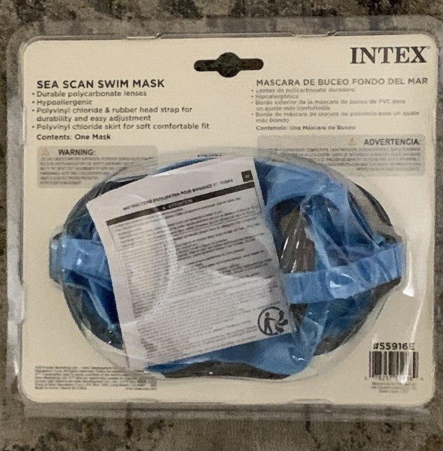 Intex Aquaflow Play Sea Scan Swim Mask Age 8 for sale online | eBay
