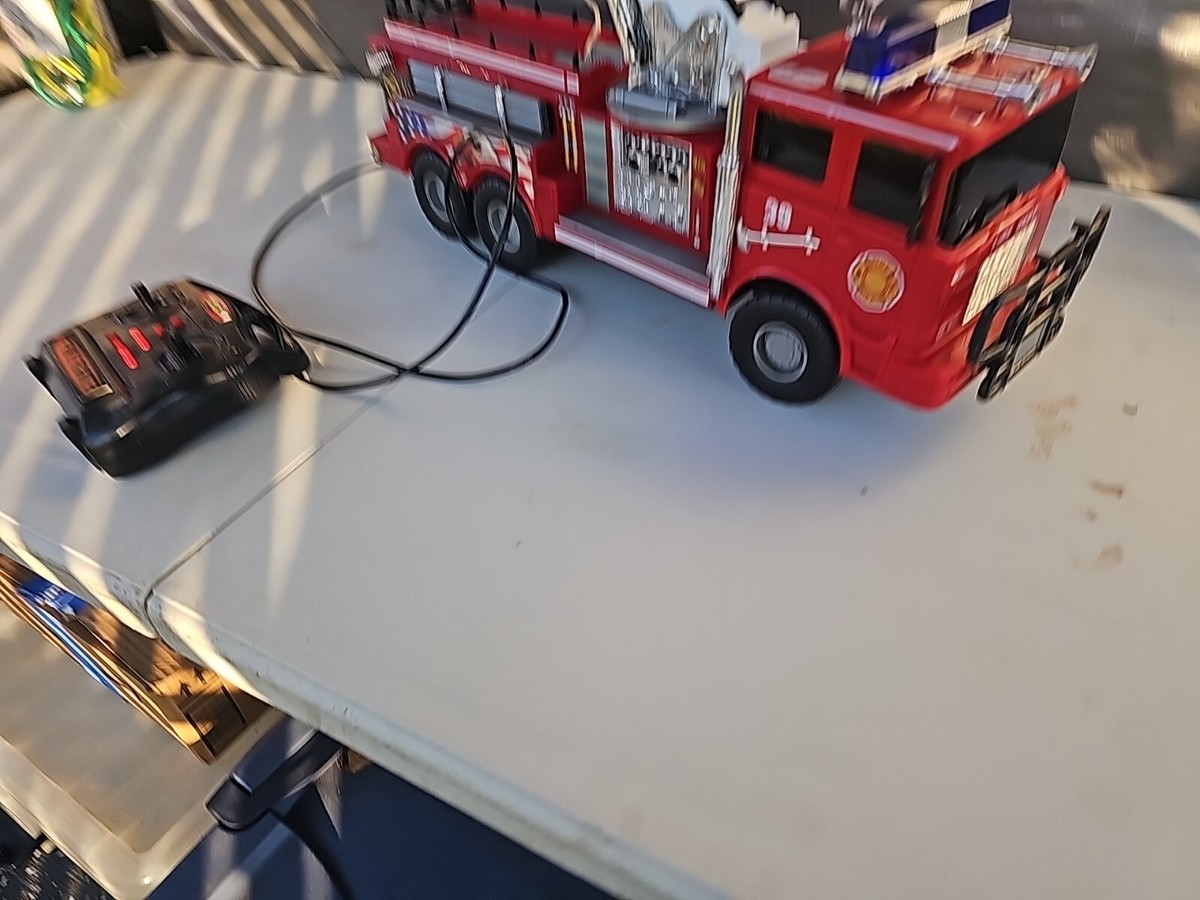 Fast Lane Firefighter Fire Truck Bronto Skylift Launches North