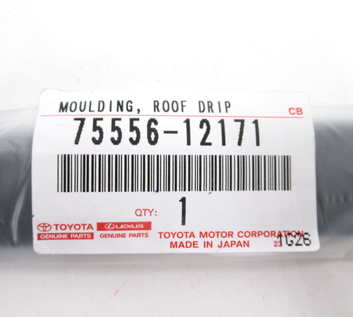 Genuine OEM Toyota Scion 75556-12171 Driver Left Roof Drip Molding 2008 ...