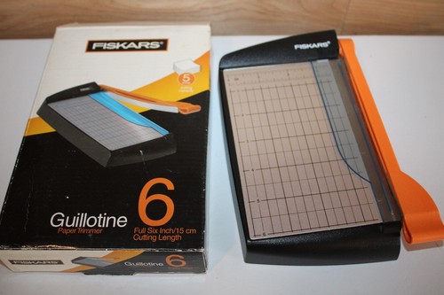 Fiskars 6 inch Guillotine Paper Trimmer Photos Prints Cards | eBay