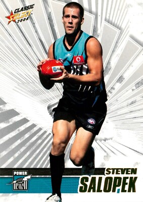 2008 PORT ADELAIDE POWER AFL Card STEVEN SALOPEK | eBay Australia