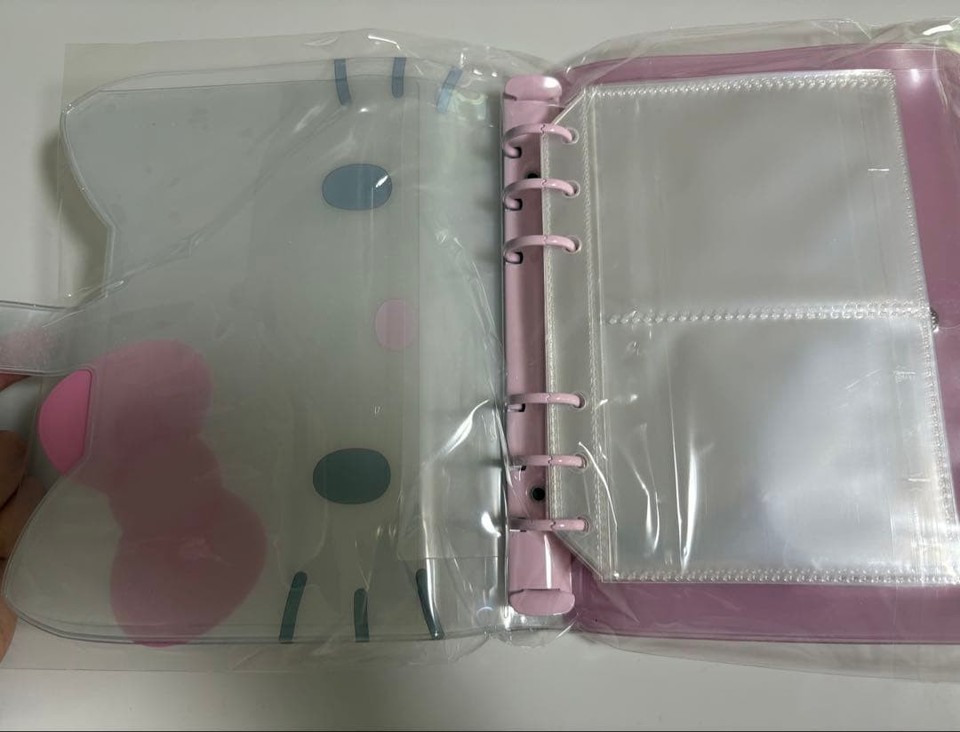 Hello Kitty Binder Sticker Book PVC PP 30 Pockets & Unopened | eBay