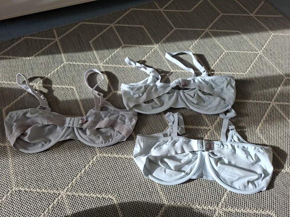3x Bügel-Bh Beedees 90D Weiß Bh große Brüste Bee Dees Unterwäsche | eBay.de