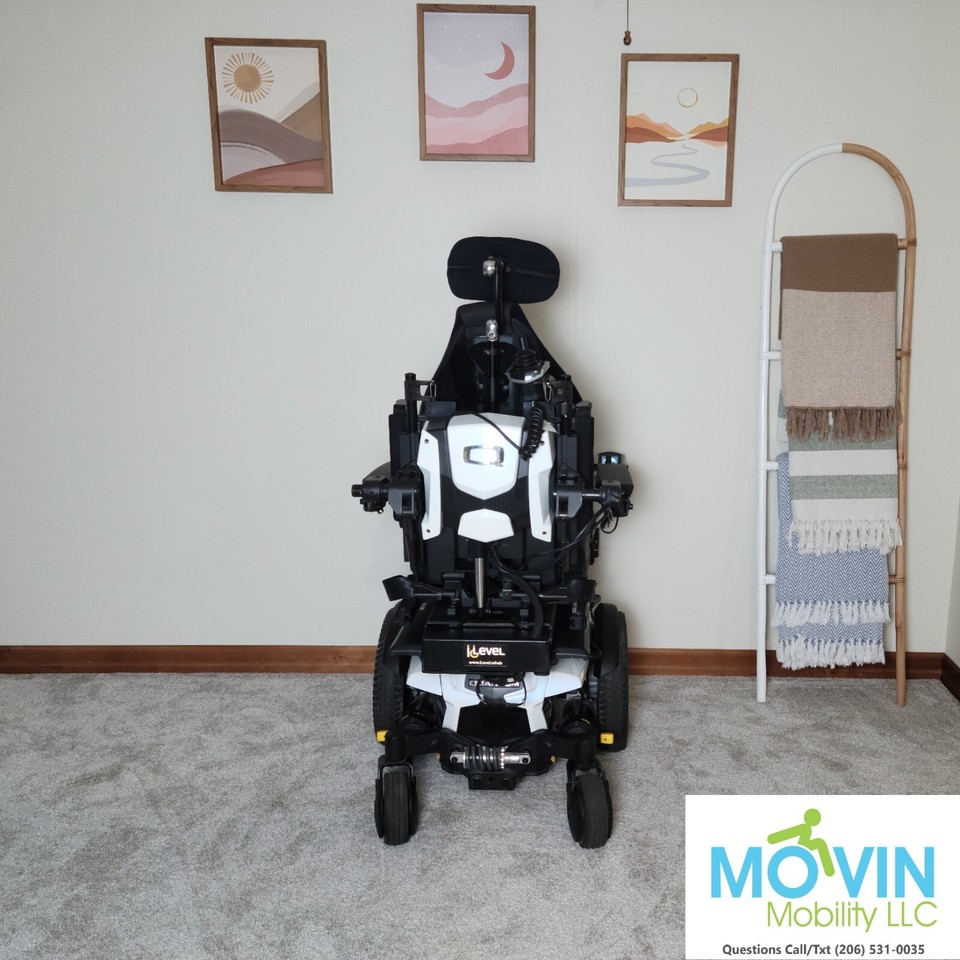 iLevel Quantum Q6 Edge 2.0 Power Wheelchair Electric Tilt Recline Seat ...
