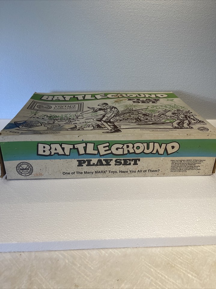 Marx Battleground WWII Playset - 1995 Commemorative Edition - Almost ...