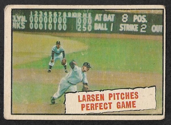 1961 Topps, Complete Your Set, #s 401-589, STARS, All Pictured, Volume ...