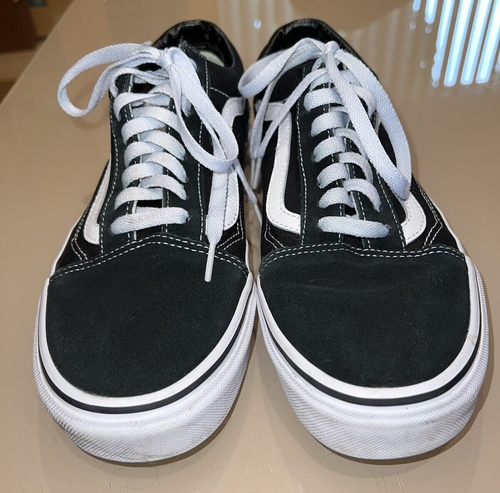 Vans Old Skool 500714 Off the Wall Black and White US Size 9 Men/10.5 ...