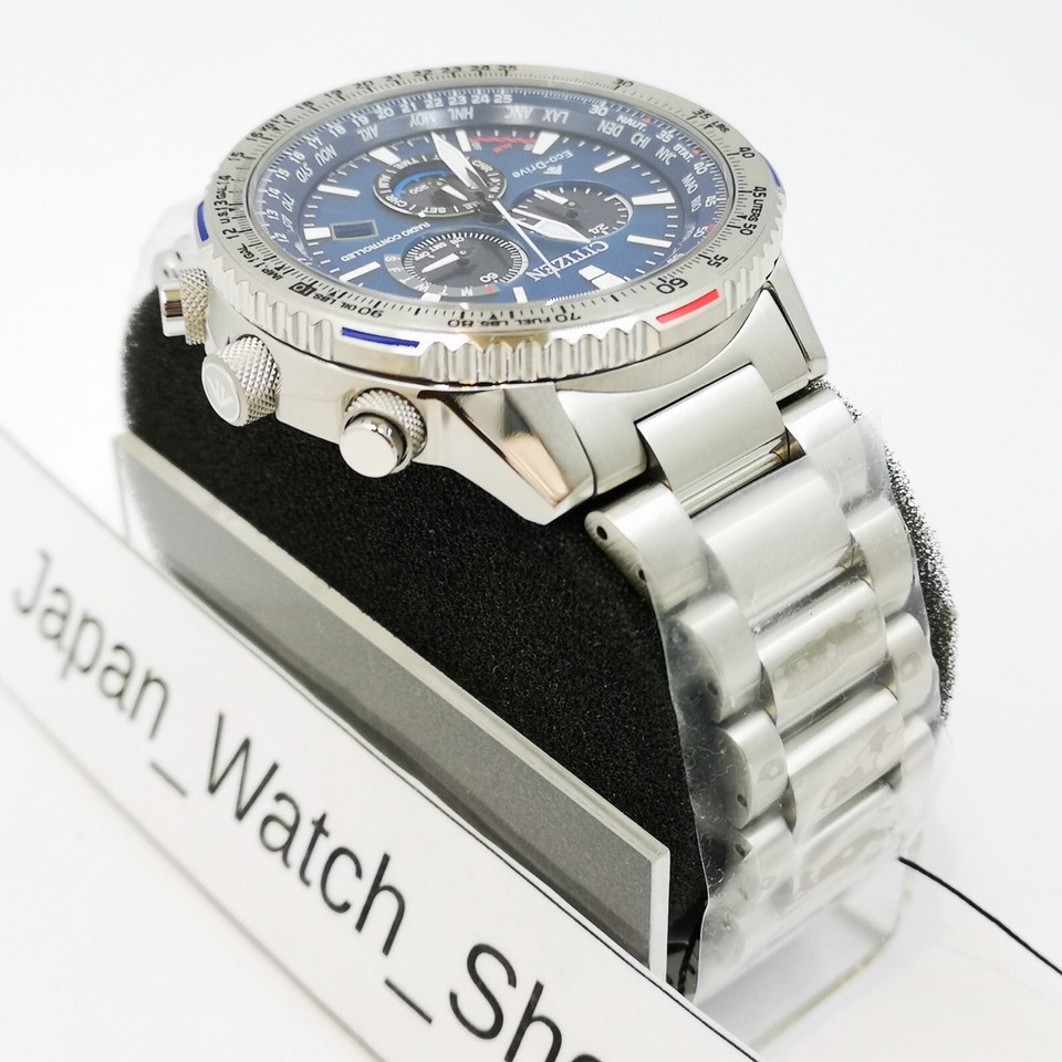 CITIZEN Promaster Sky EcoDrive CB5000-50L Blue Radio Men's Watch New in ...