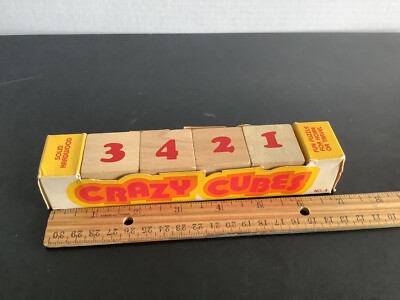 VINTAGE CRAZY CUBES GAME | eBay