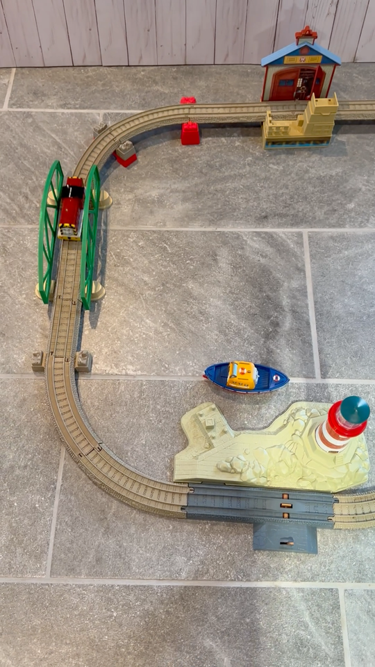 VTG Thomas And Friends Trackmaster Captain & Salty’s Sea Rescue Train ...