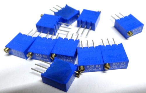 8x Bourns 3296W-1-100 10R 10mm multi-turn preset 10-ohms 25 turn | eBay UK
