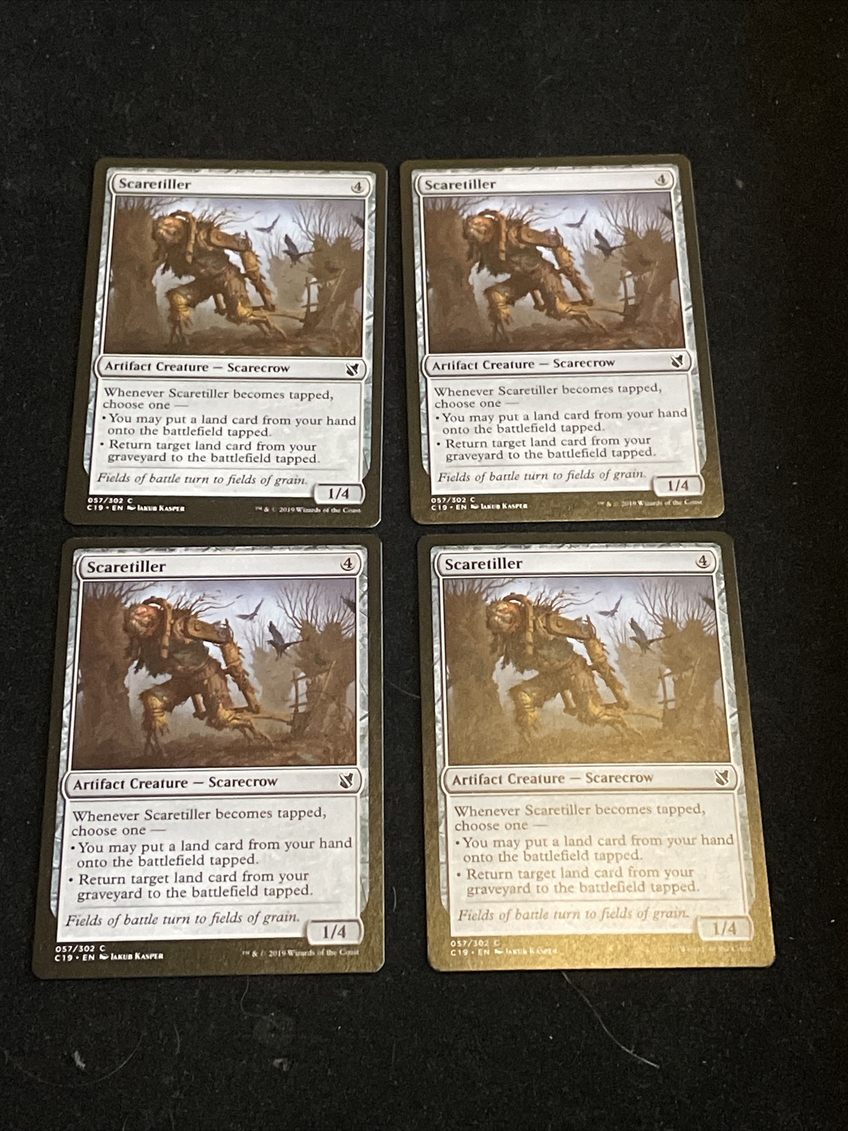 Scaretiller x4 - Commander 2019 - NM-Mint, English - Commander 2019 | eBay