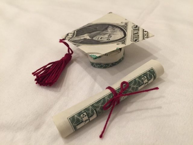 Origami Graduation Cap