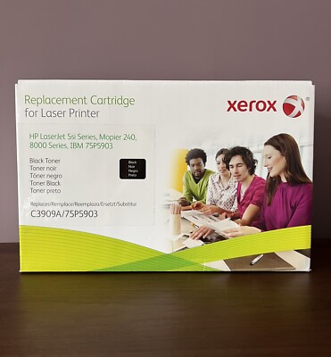 Replacement Cartridge for HP 09A, IBM 75P5903 Black LaserJet Xerox ...