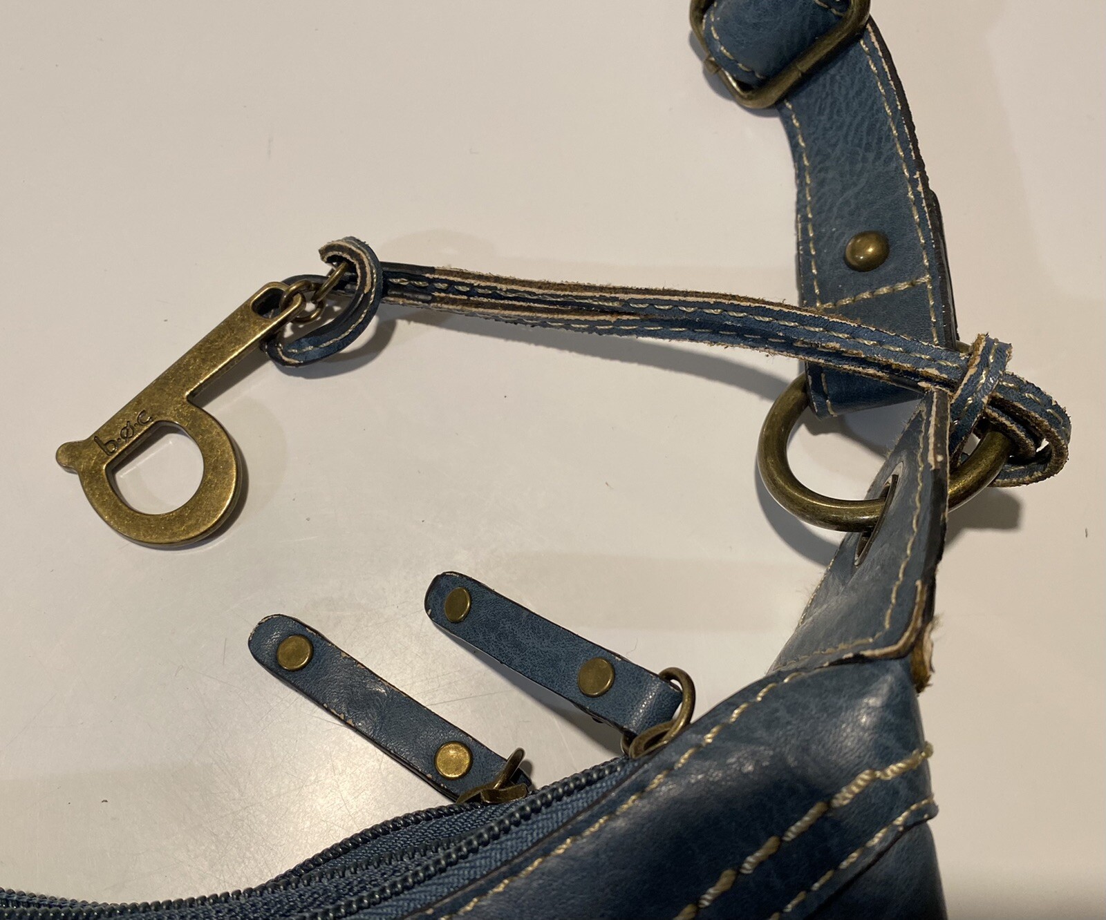 BOC Born Concept Faux Leather Slate Blue Purse Bag To… - Gem