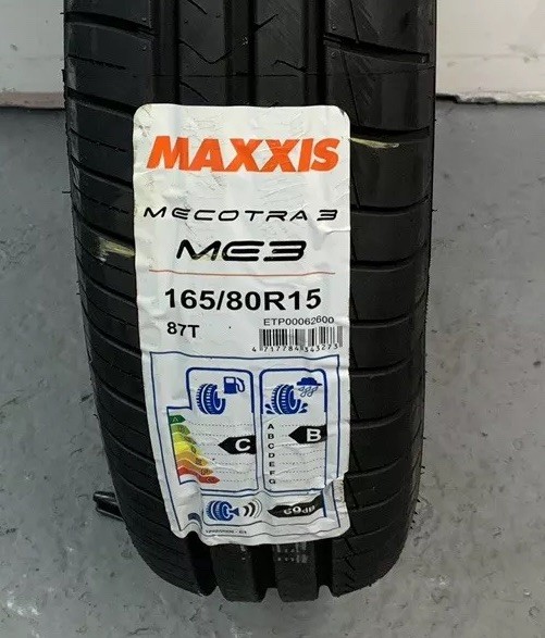 4 x 165/80 R15 Maxxis Mecotra 3 ME3 87T 165 80 15 (1658015) - FOUR ...