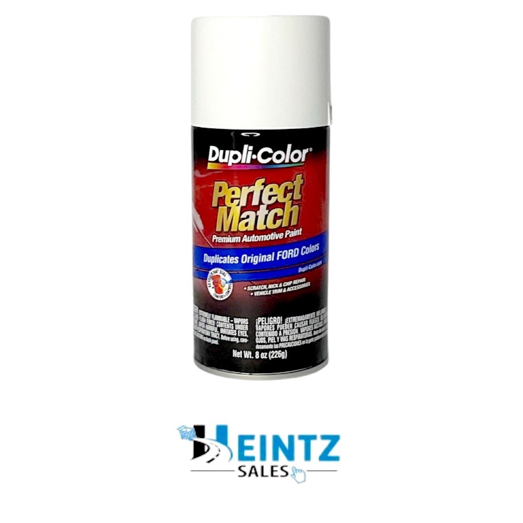 Duplicolor BFM0335 Perfect Match Ford Performance White 8 oz WB/WP/WT ...