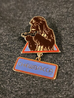 Vintage Empire Strikes Back Star Wars 1980 Chewbacca Medal Pin | eBay