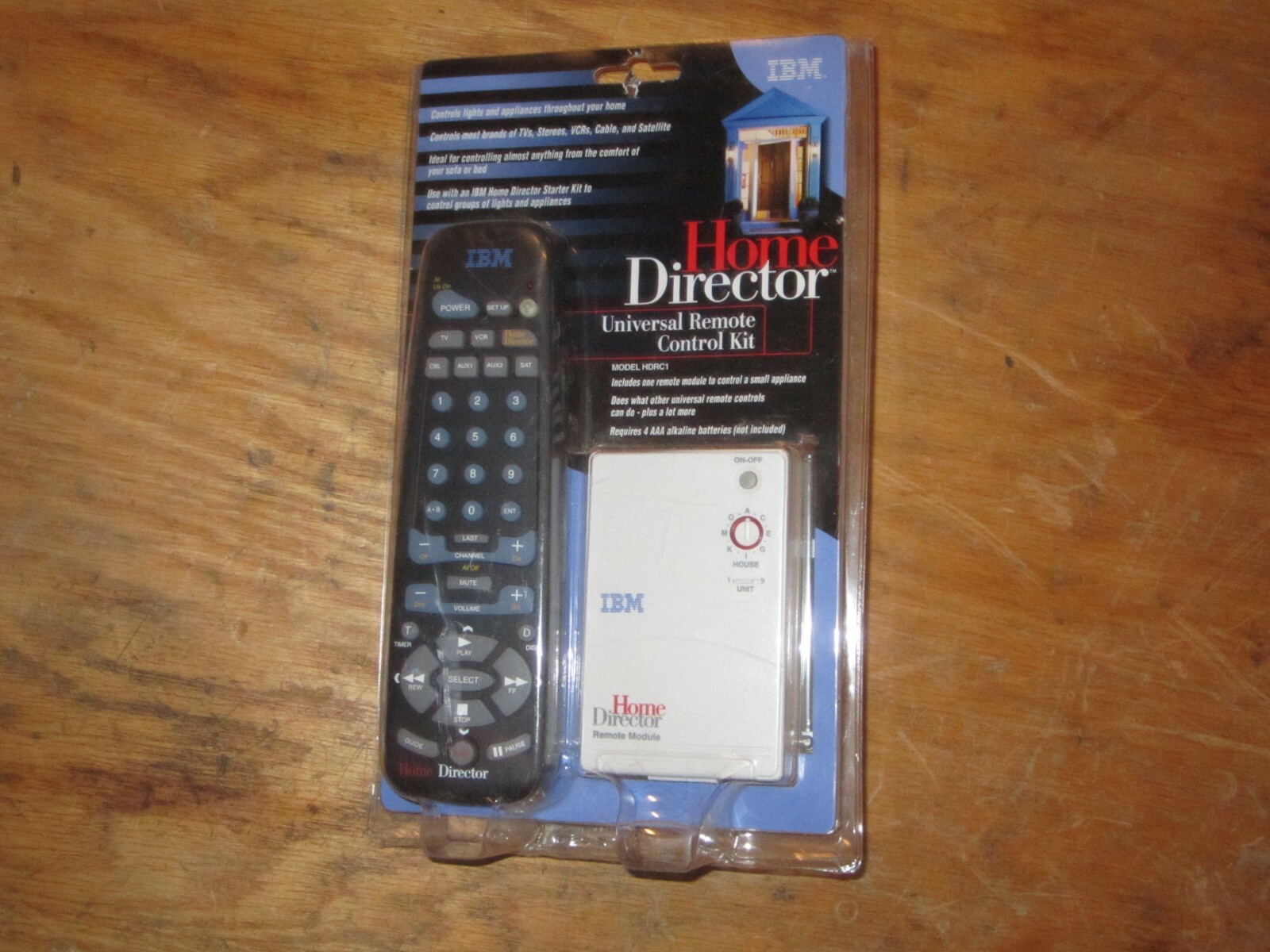 IBM Home Director HDRC Remote Control with X-10 Remote Control Module ...