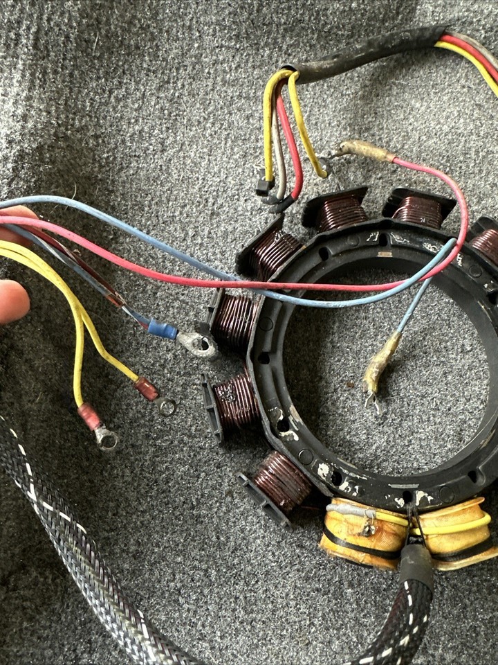 Force CDI Electronics 174-9710K1 Mercury Stator Timer Base 3cyl 16Amp ...