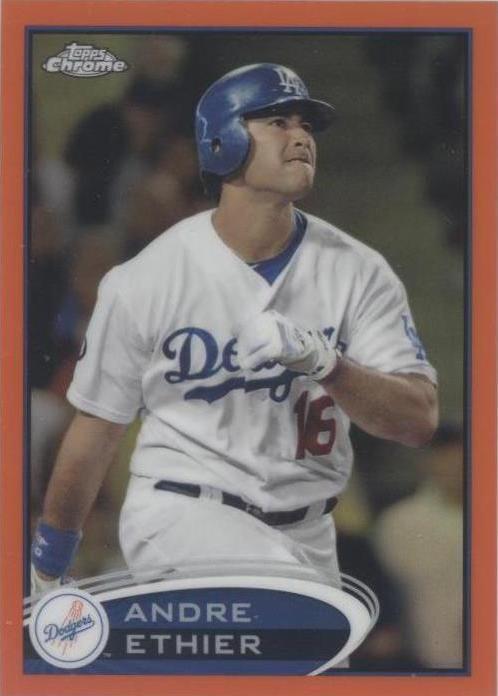 2012 Topps Chrome - Andre Ethier #209 Orange Refractor for sale online ...