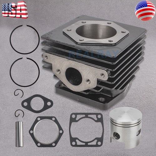 Fits EZGO 76-88 2 cycle 244cc | EC25-DS / EC25-2PG Cylinder & Piston ...