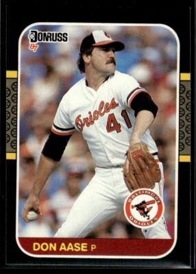 1987 Donruss #231 Don Aase Baltimore Orioles | eBay